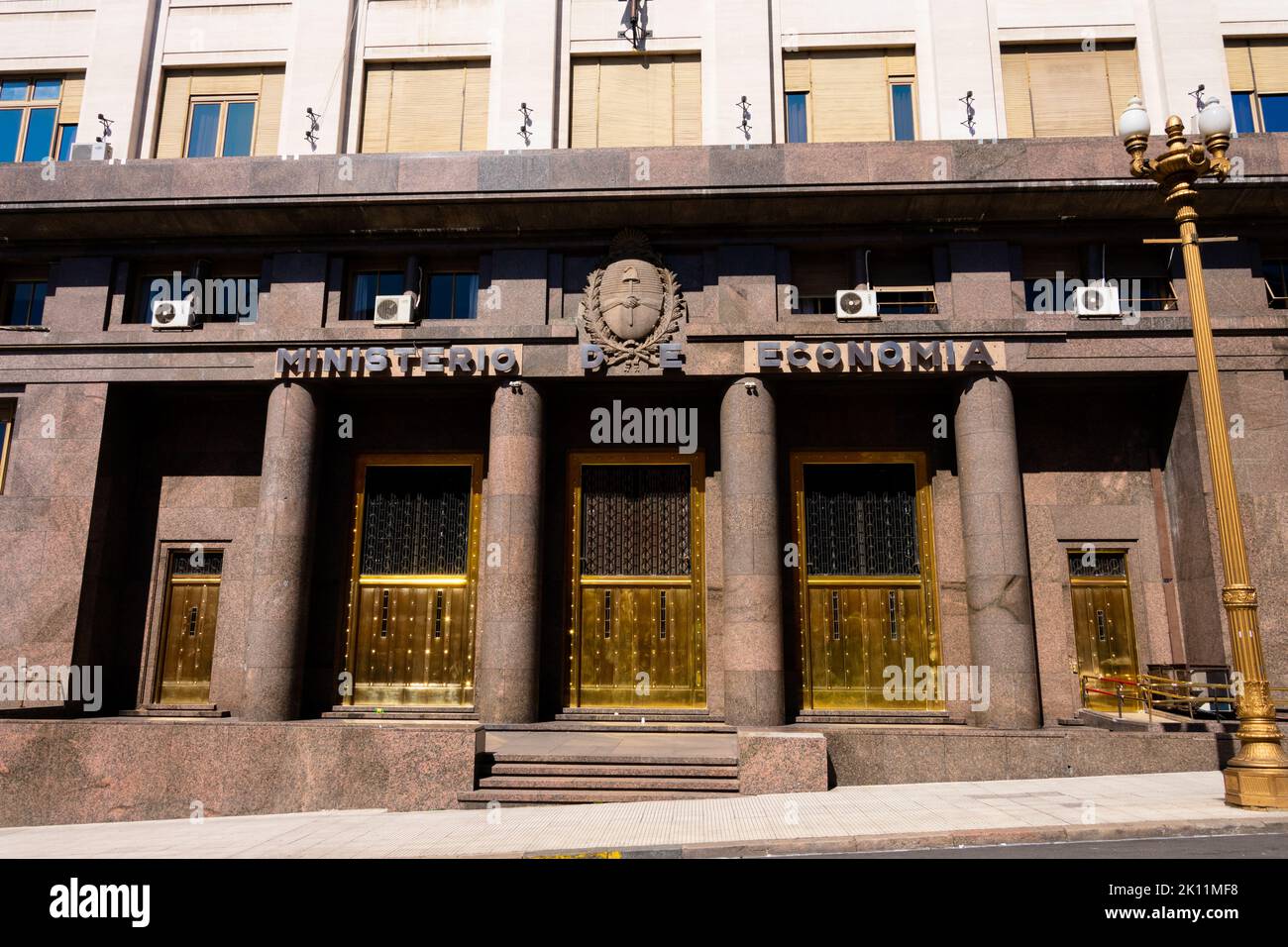 Buenos Aires, Argentina. September 04, 2022. The Ministry of Economy ...