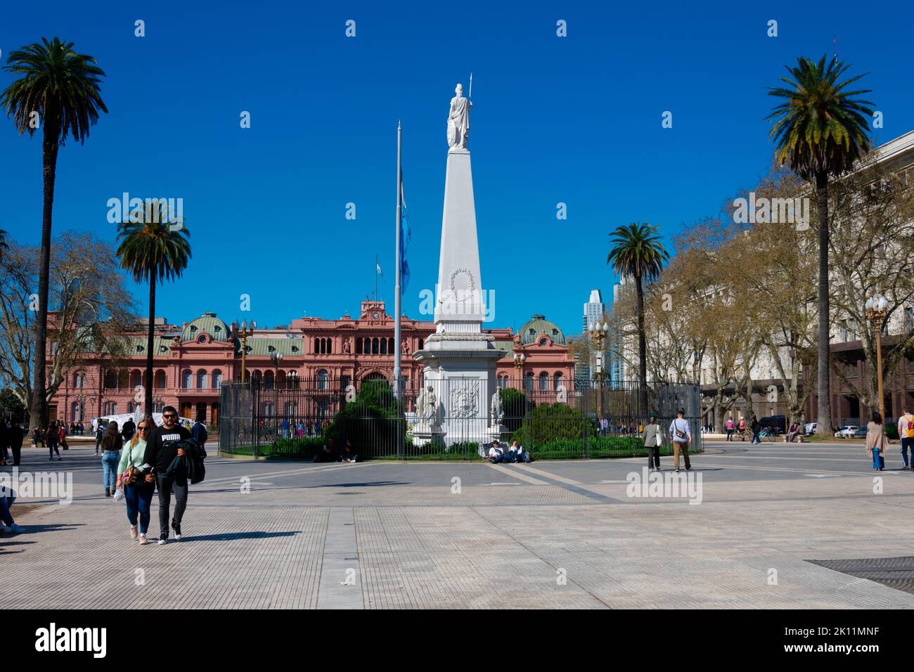 Buenos Aires, Argentina. September 04, 2022. . May Square (Plaza de ...