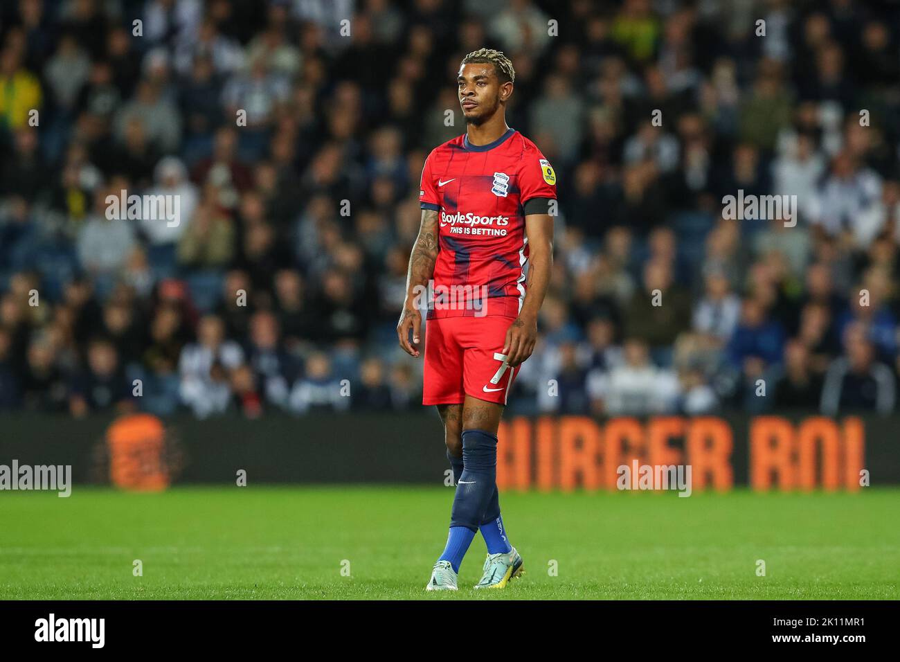 Juninho Bacuna #7 of Birmingham City during the Sky Bet Championship ...