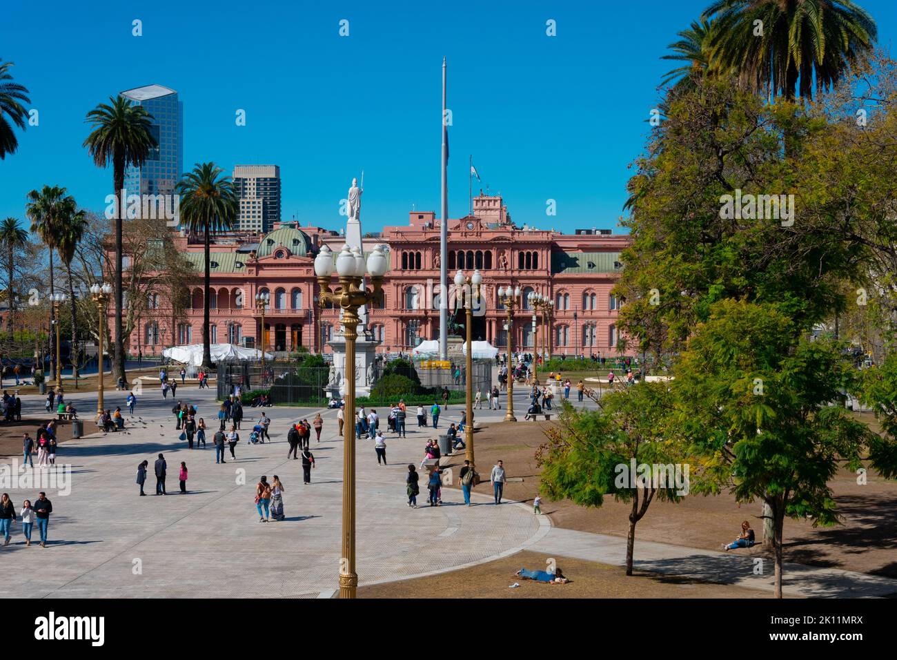 Buenos Aires, Argentina. September 04, 2022. . May Square (Plaza de ...