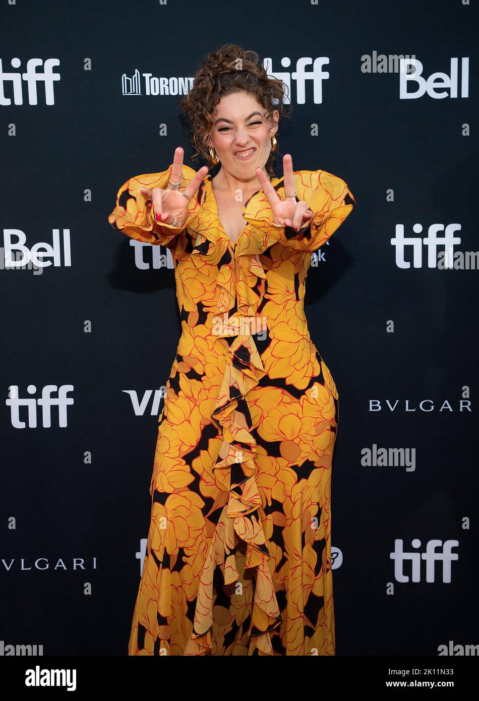 Toronto, Canada. 13th Sep, 2022. Ruby Ashbourne Serkis attends "The ...