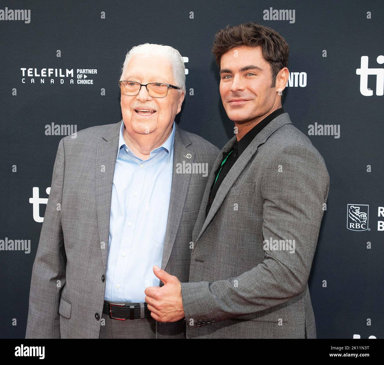 Toronto, Canada. 13th Sep, 2022. Zac Efron, John "Chickie" Donohue ...