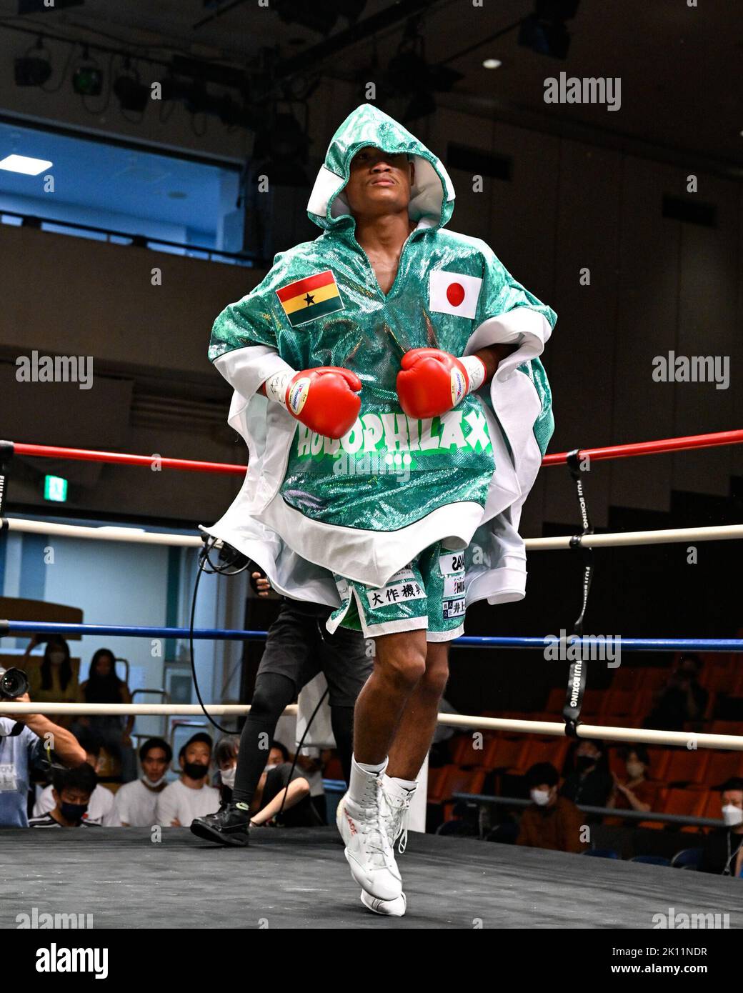 Tokyo, Japan. 13th Sep, 2022. Champion Andy Hiraoka of Japan before the WBO Asia Pacific Super ...