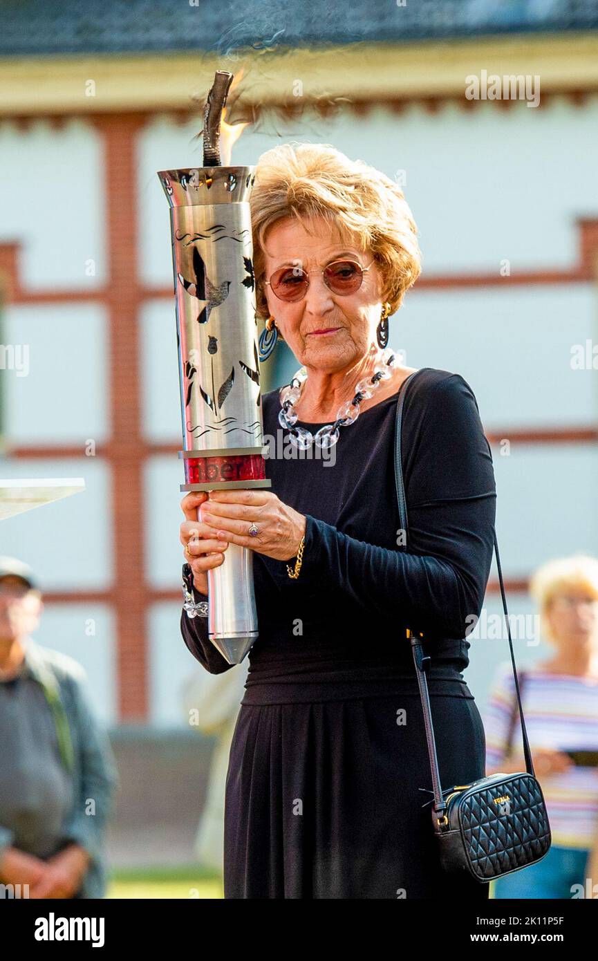 Princess Margriet of the Netherlands at an In Our Fathers Footsteps ...