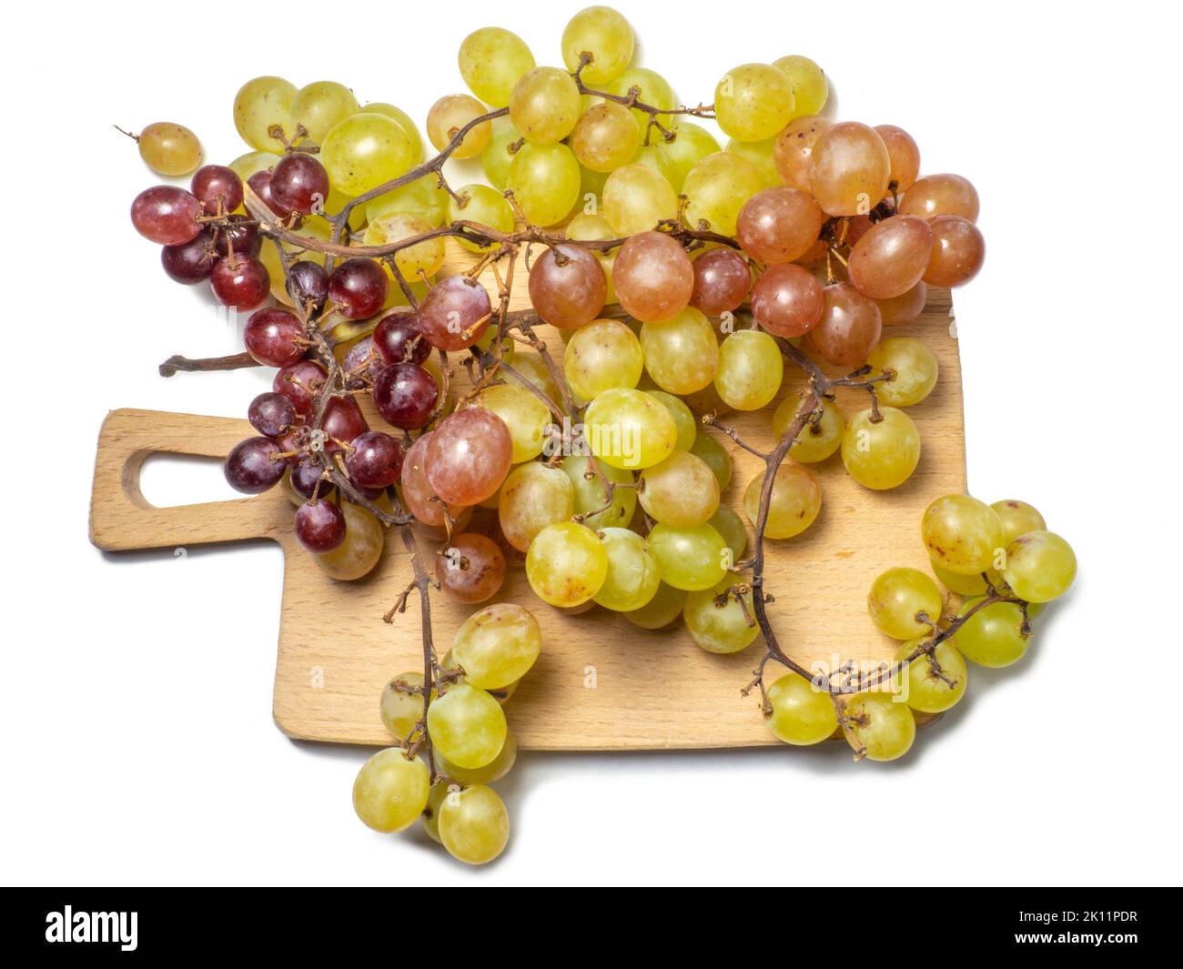 Grapes on a white background. berries for wine. Berry isolate. Sweet ...
