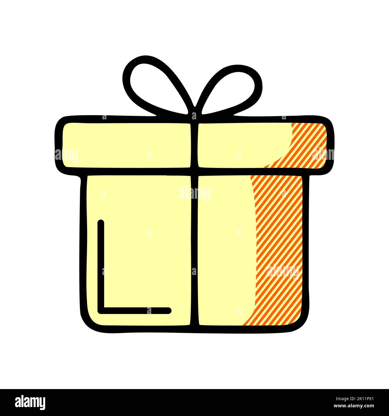 gift icon isolated on white background from e commerce collection. gift ...