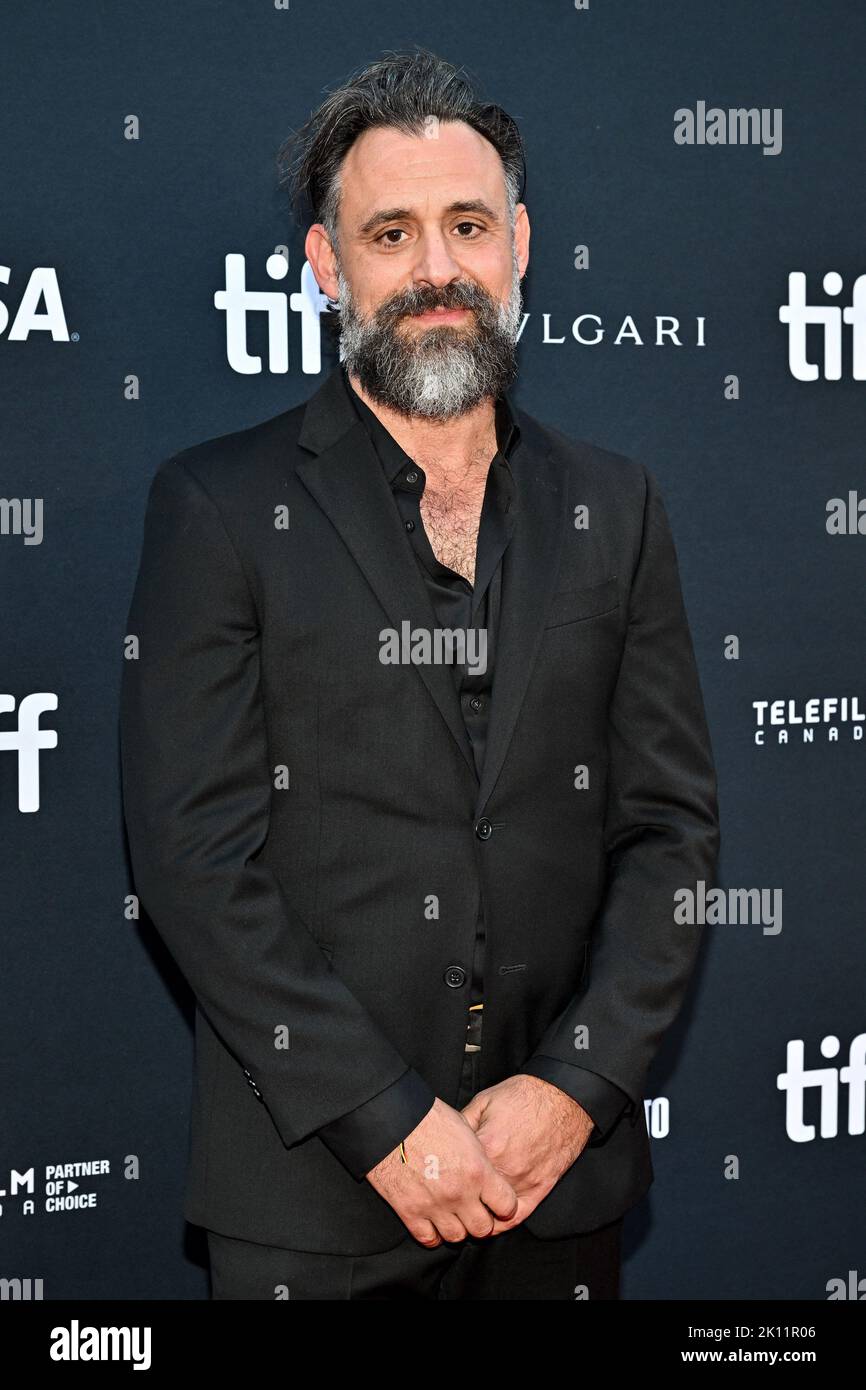 Toronto, Canada. 14th Sep, 2022. Mark Bacci attends the screening of ...