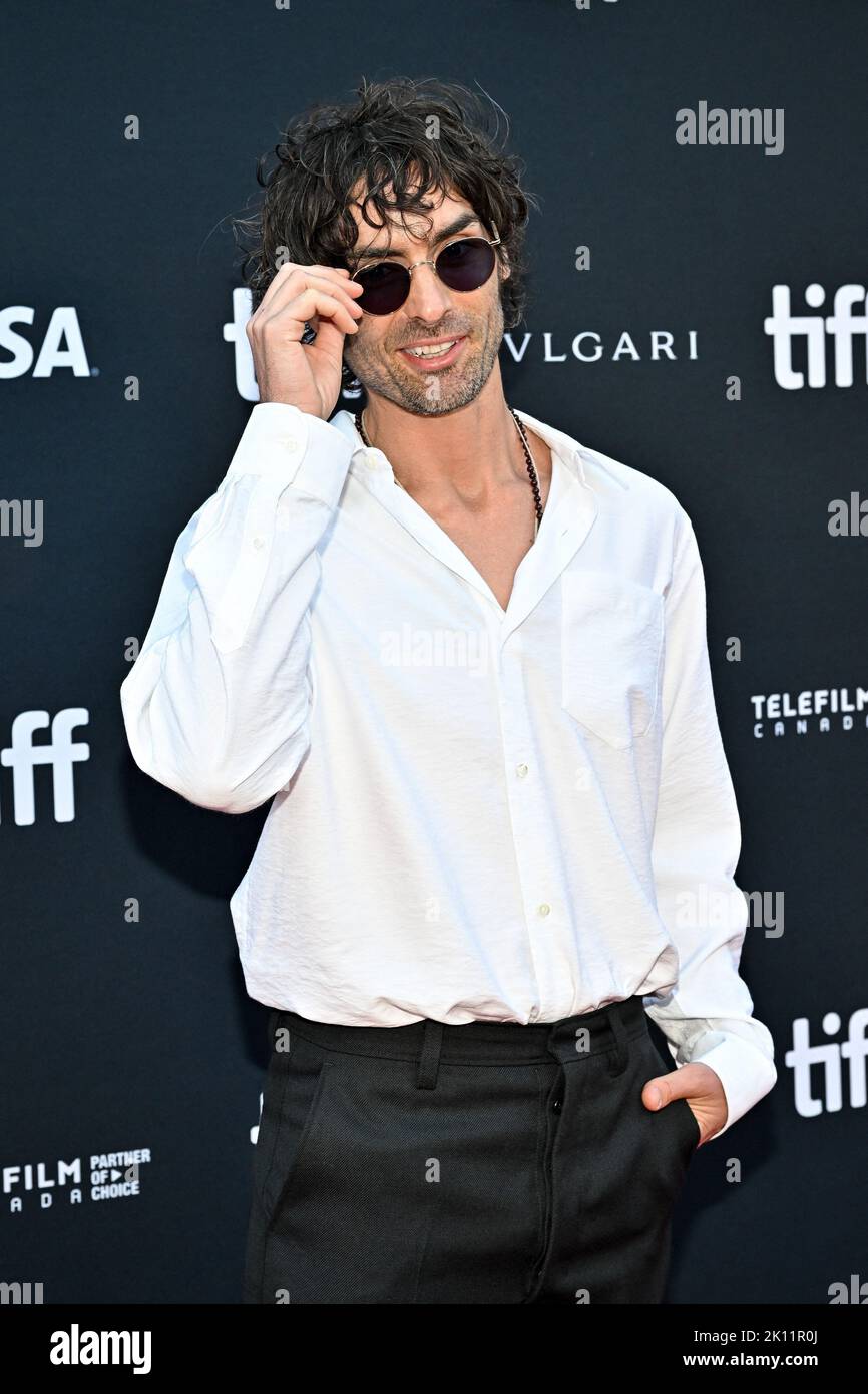 Toronto, Canada. 14th Sep, 2022. Tyson Ritter attends the screening of ...