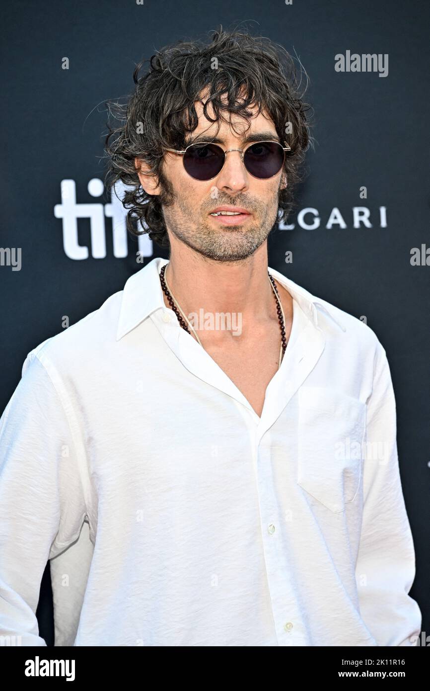Toronto, Canada. 14th Sep, 2022. Tyson Ritter attends the screening of ...