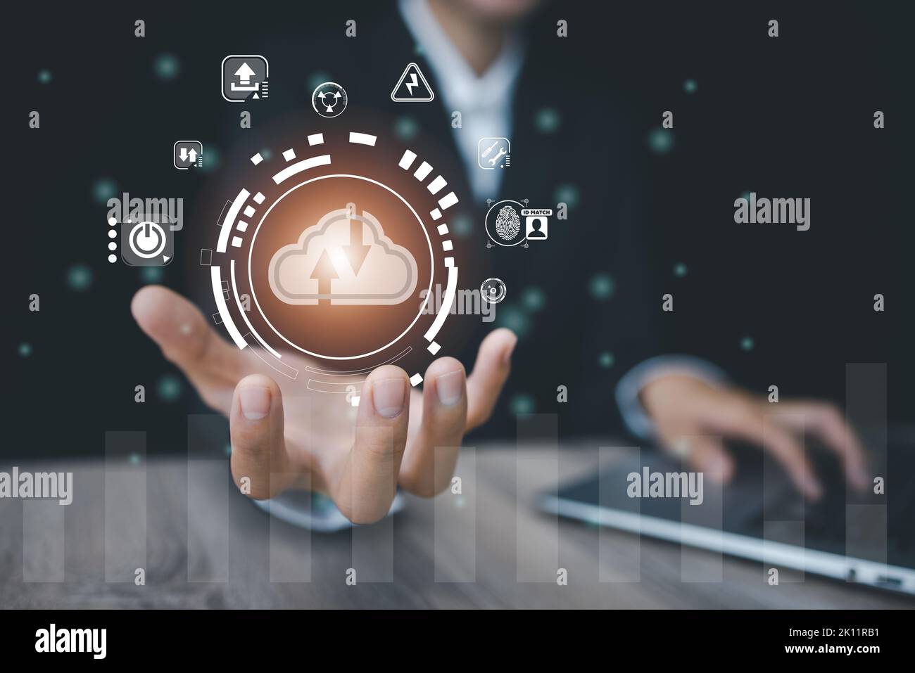 New technology bigdata and business process strategy, customer service ...