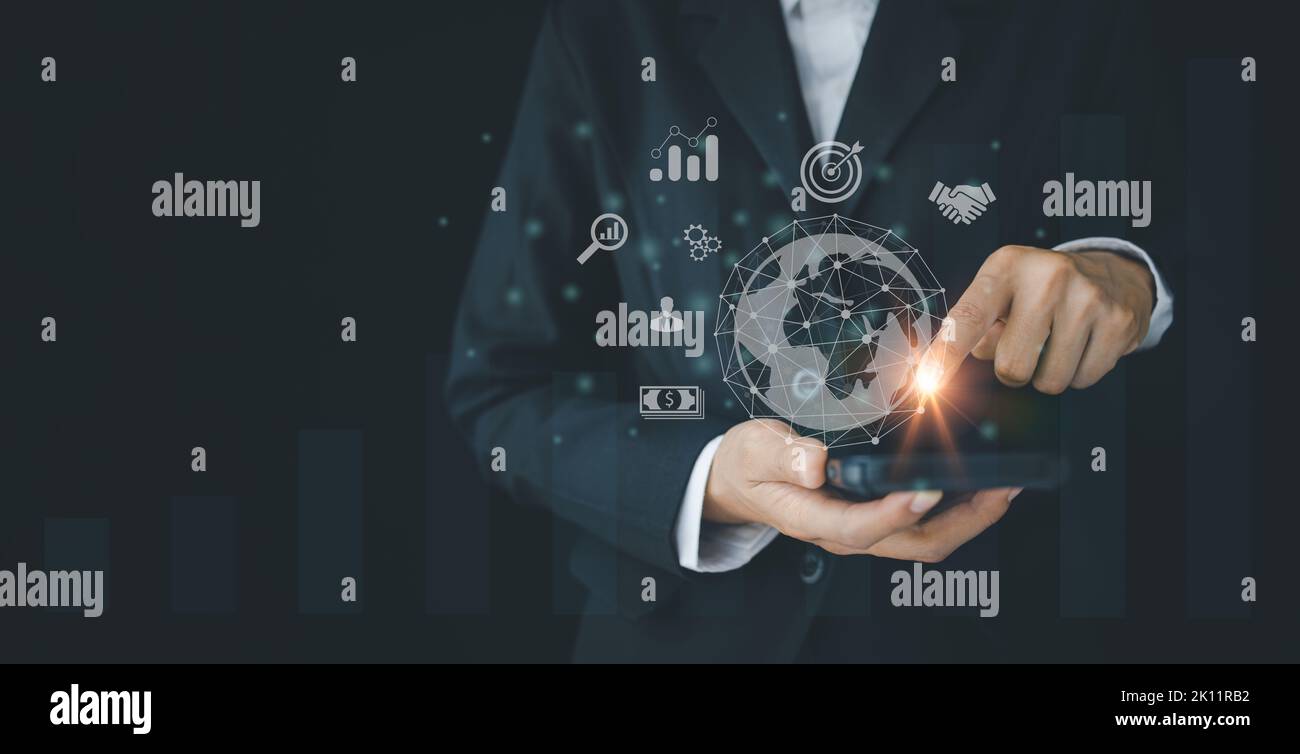 Business global internet connection application technology and digital ... Business global internet connection application technology and digital ...