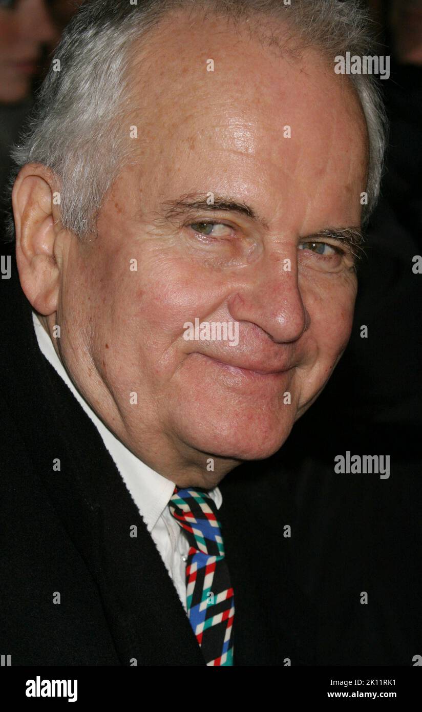Ian Holm attends the premiere of "The Aviator" at The Ziegfeld in New ...