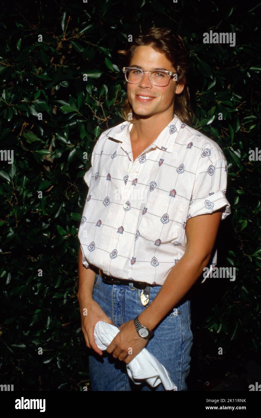 Rob lowe 1980s hi-res stock photography and images - Alamy