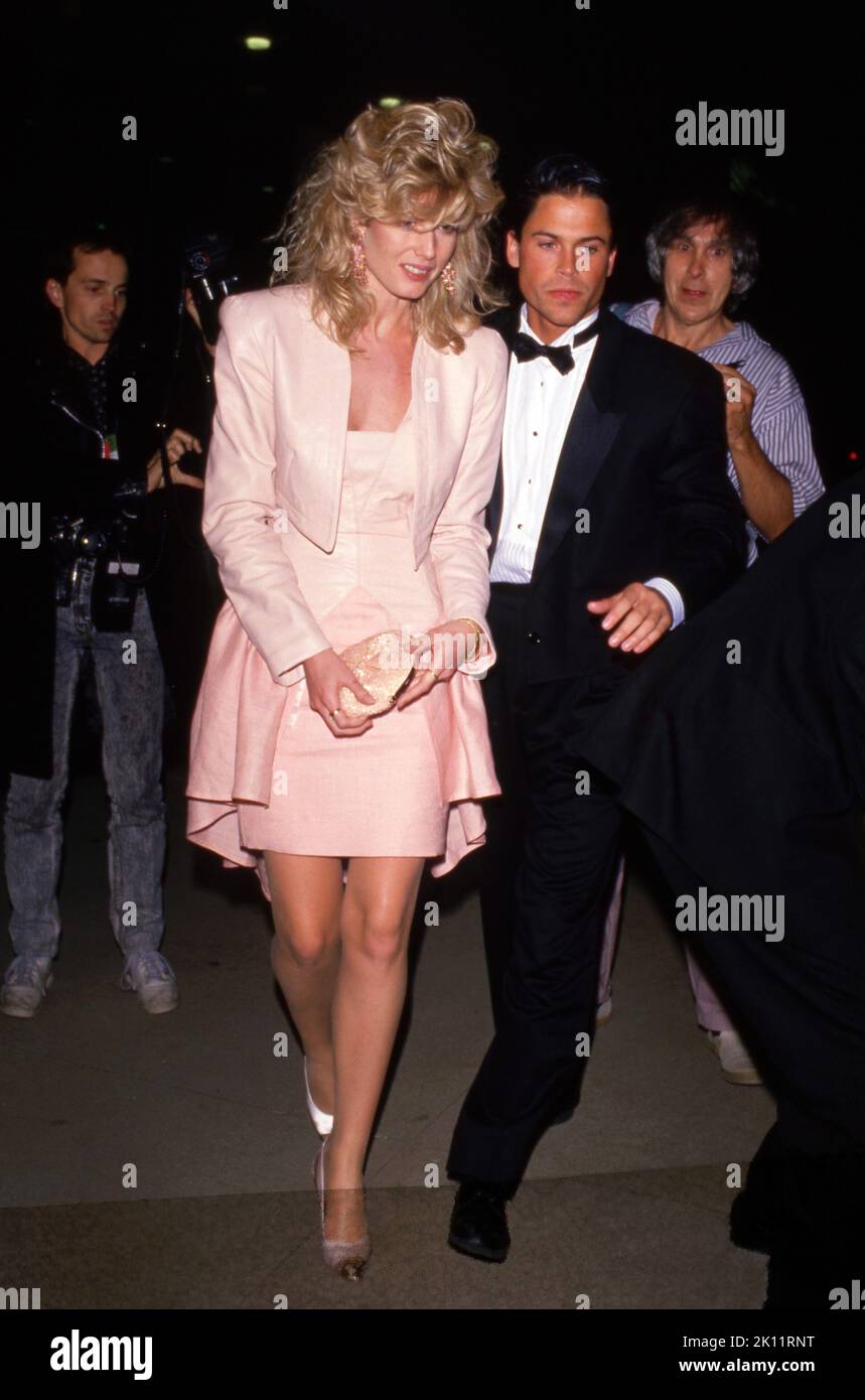Rob Lowe and Fawn Hall Credit: Ralph Dominguez/MediaPunch Stock Photo ...
