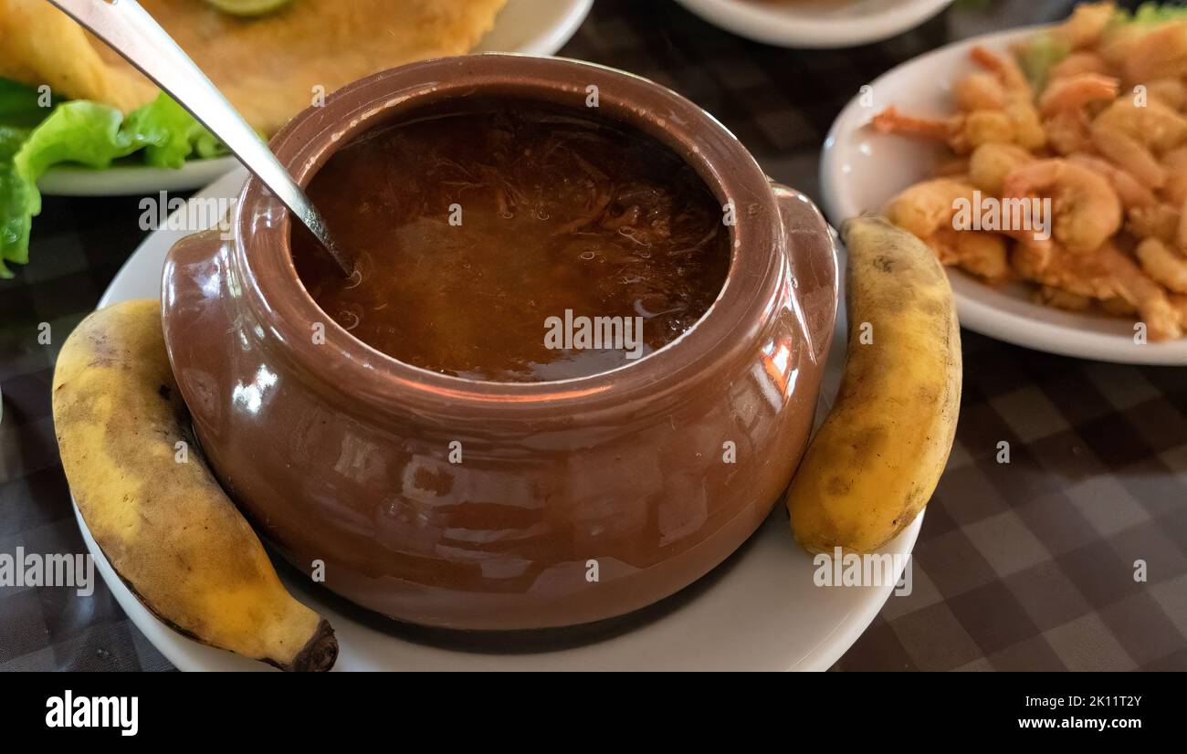 Barreado, typical food from the coast of Paraná, Brazil Stock Photo - Alamy