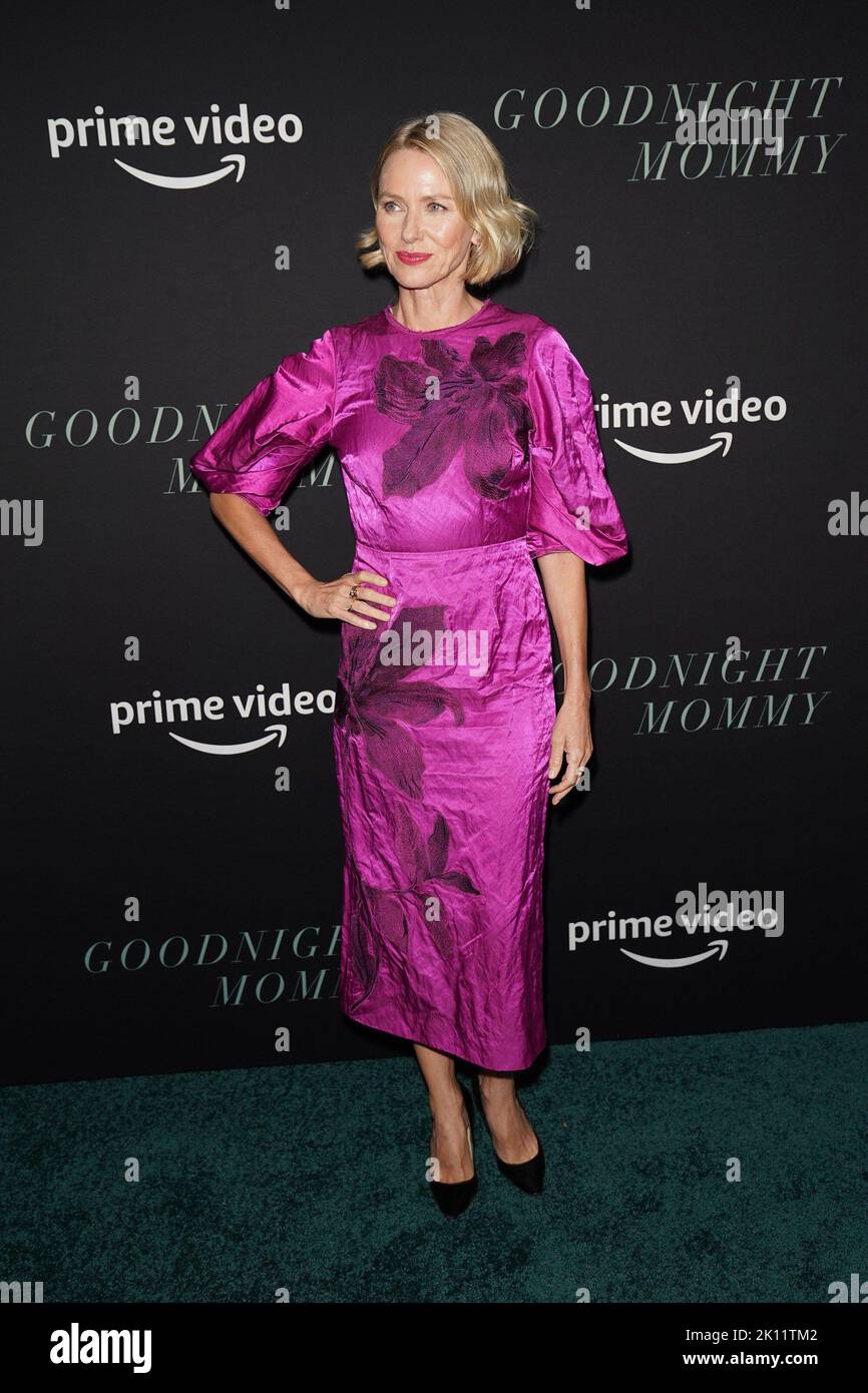New York, NY, USA. 14th Sep, 2022. Naomi Watts at arrivals for ...