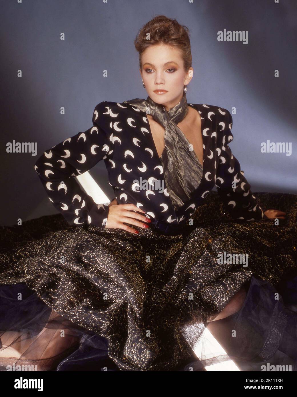 Diane Lane poses for a portrait 1989 in Los Angeles, California. Credit ...