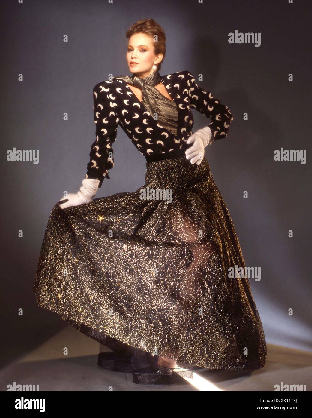 Diane Lane poses for a portrait 1989 in Los Angeles, California. Credit ...