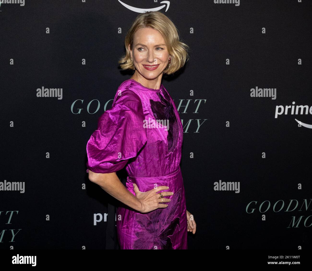New York Usa 14th Sep 2022 Naomi Watts Attends The Nyc Premiere Of