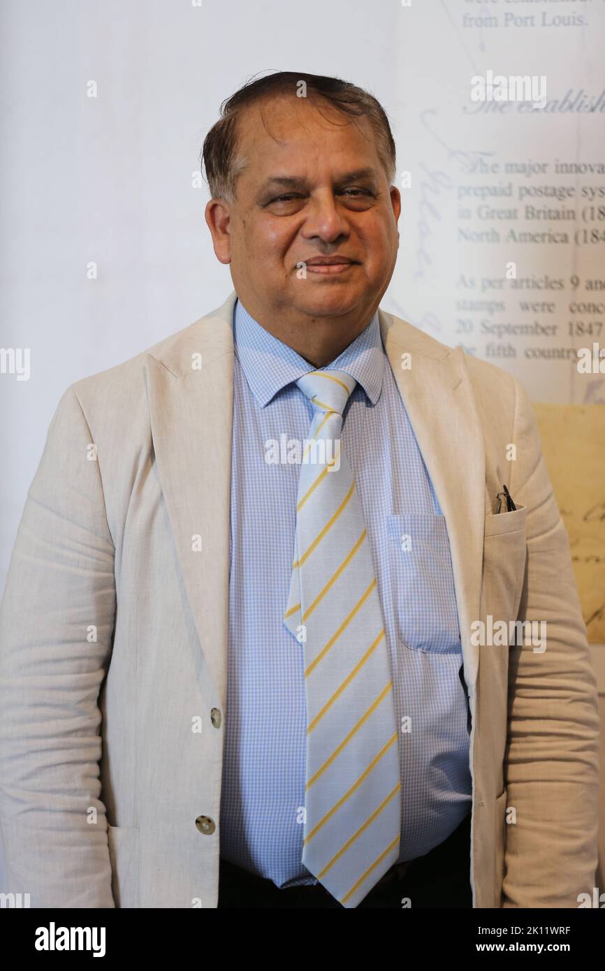 Port Louis, Mauritius. 09th Sep, 2022. Giandev Moteea, the director of ...