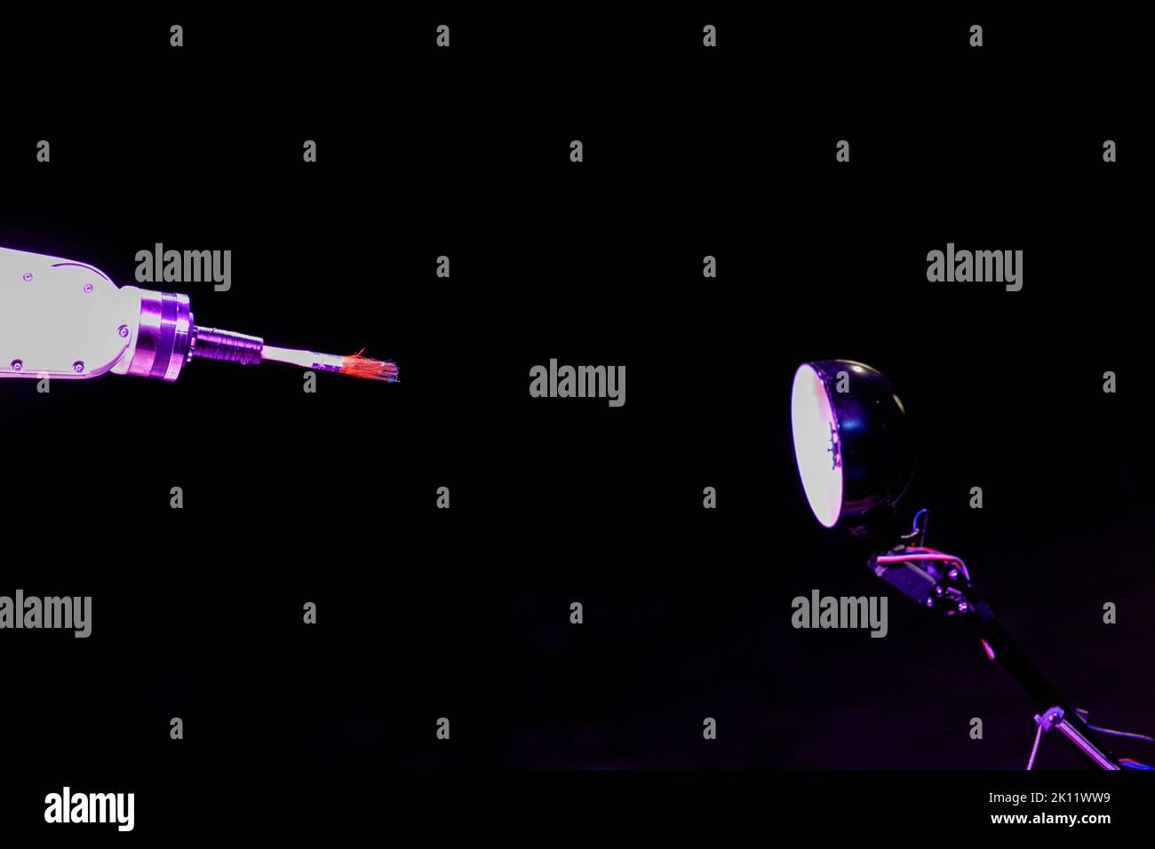 14 September 2022, Saxony-Anhalt, Magdeburg: The industrial robot "Arka ...