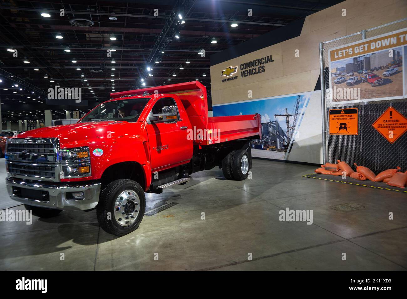 August 14, 2022, Detroit, Michigan, USA: A commercial Chevrolet ...
