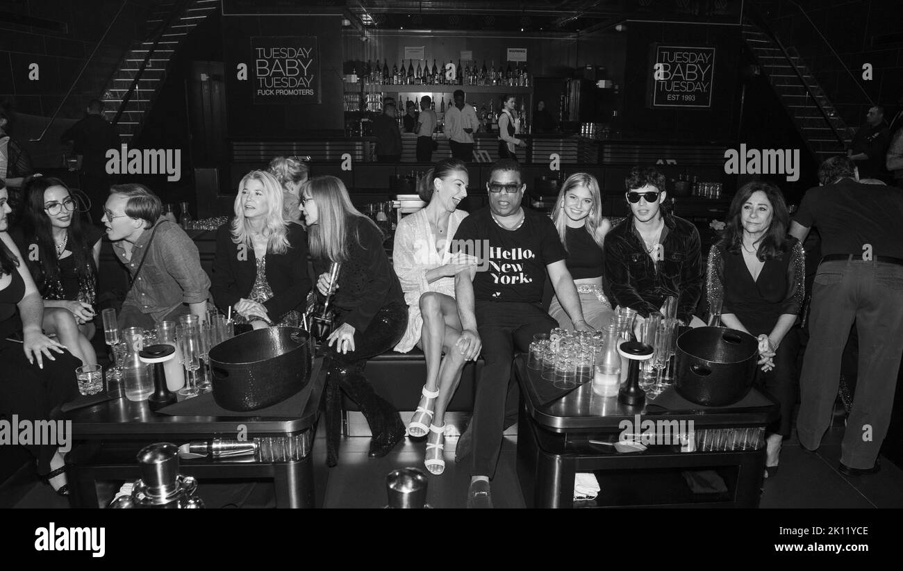 attends the party for George Wayne's 2022 Downtown 100 at Nebula ...