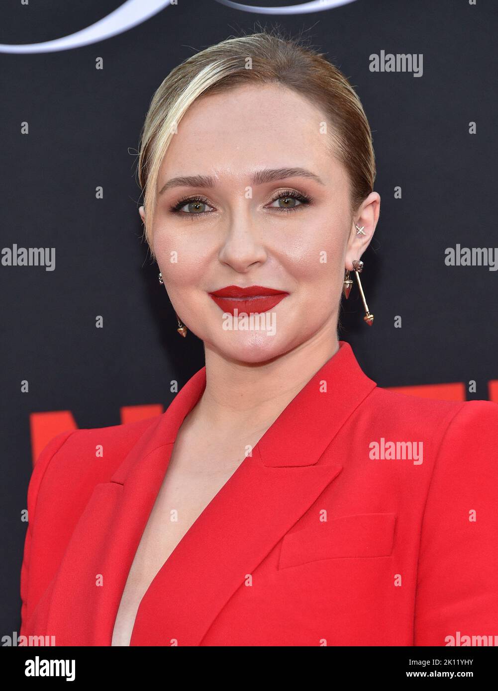 Hayden Panettiere arriving to the U.S. premiere of "Blonde" at the TCL ...