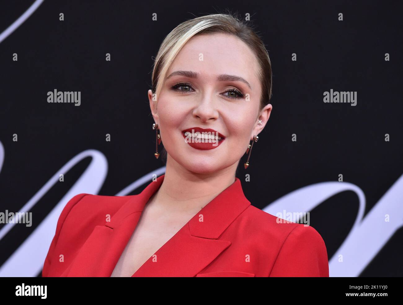 Hayden Panettiere arriving to the U.S. premiere of "Blonde" at the TCL ...