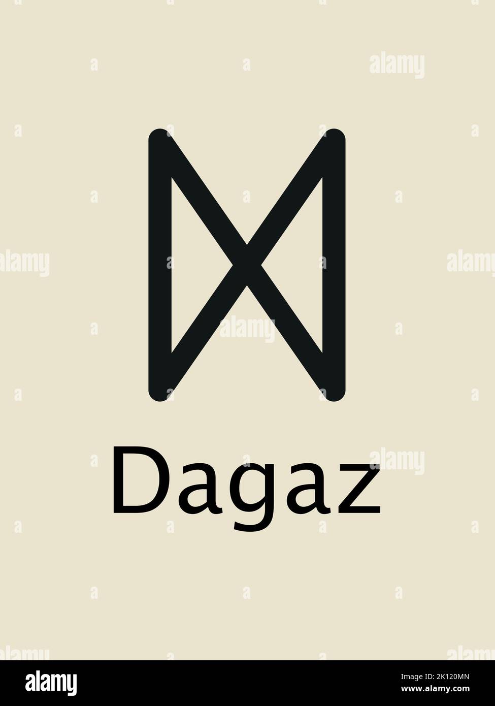 Dagaz Stock Vector Images - Alamy