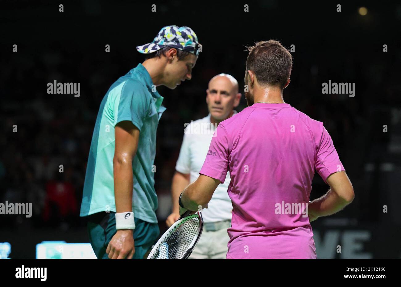Gabriel Debru of France during the Open de Rennes 2022, ATP Challenger ...