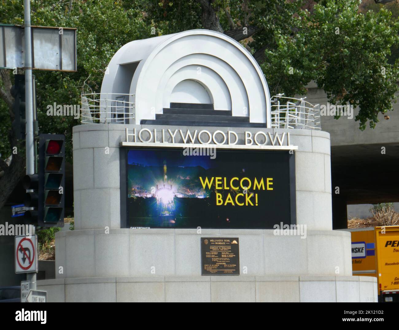 Los Angeles, California, USA 12th September 2022 Welcome Back Marquee ...