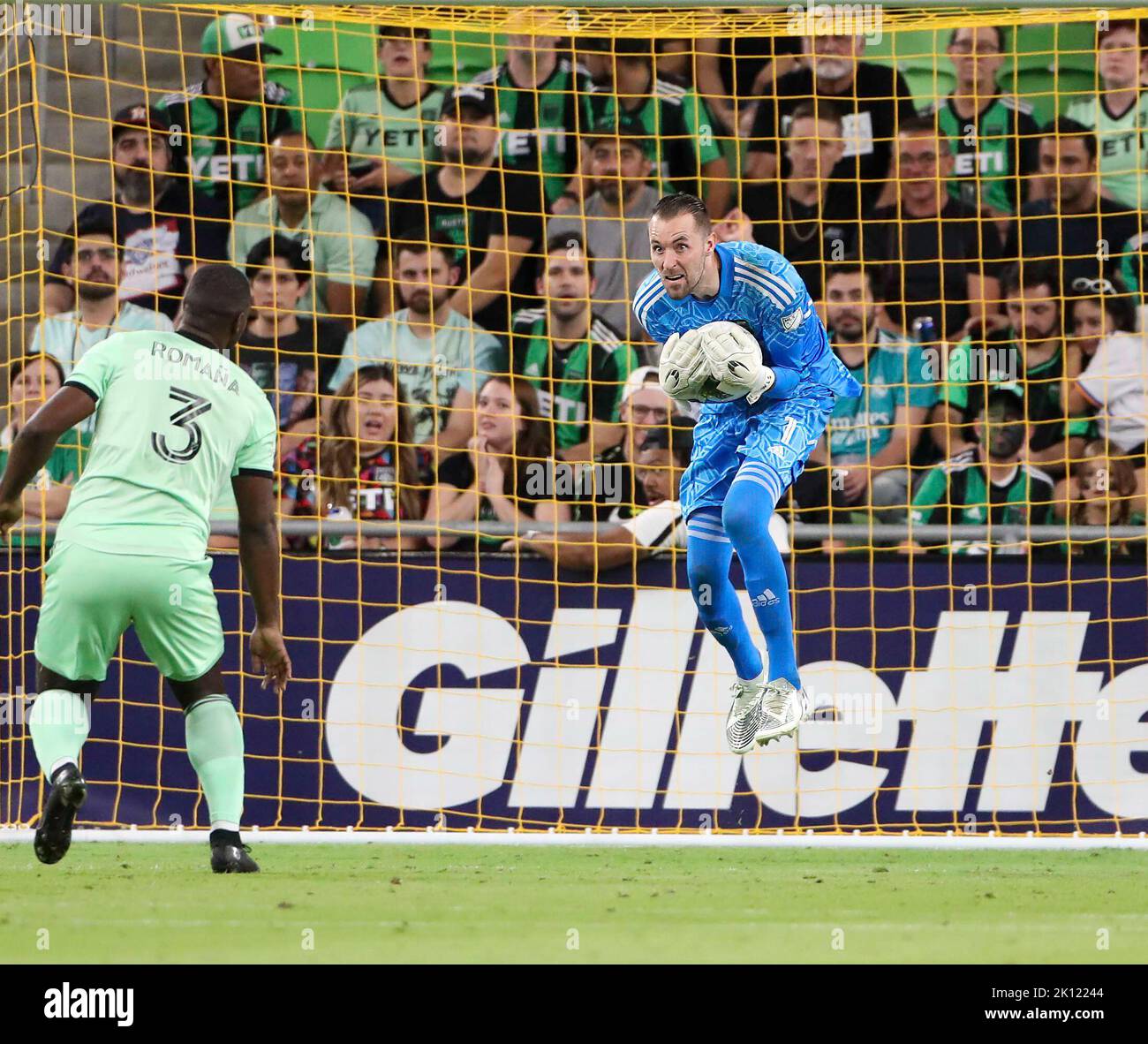 Austin, Texas, USA. September 14, 2022: Austin FC goalkeeper Brad ...