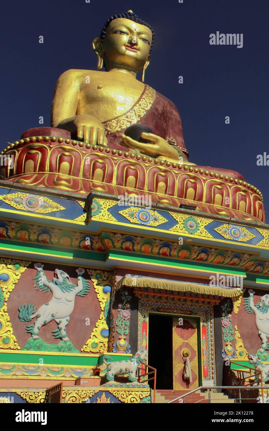 Tawang, Arunachal Pradesh, India - 8th December 2019: famous giant ...