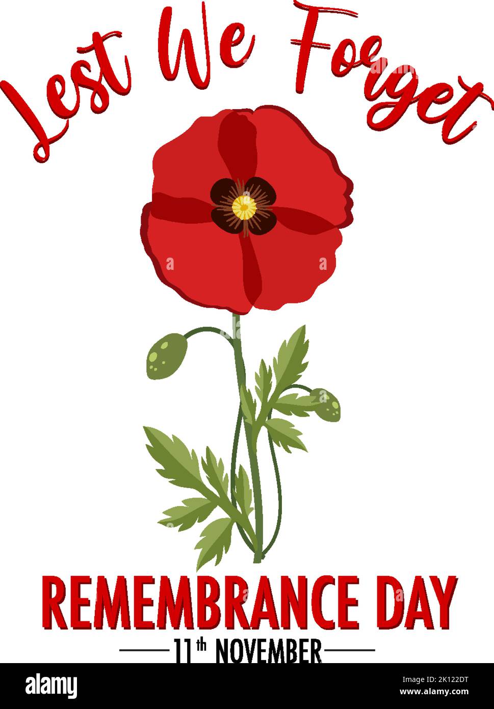 Remembrance Day Logo Design illustration Stock Vector Image & Art - Alamy