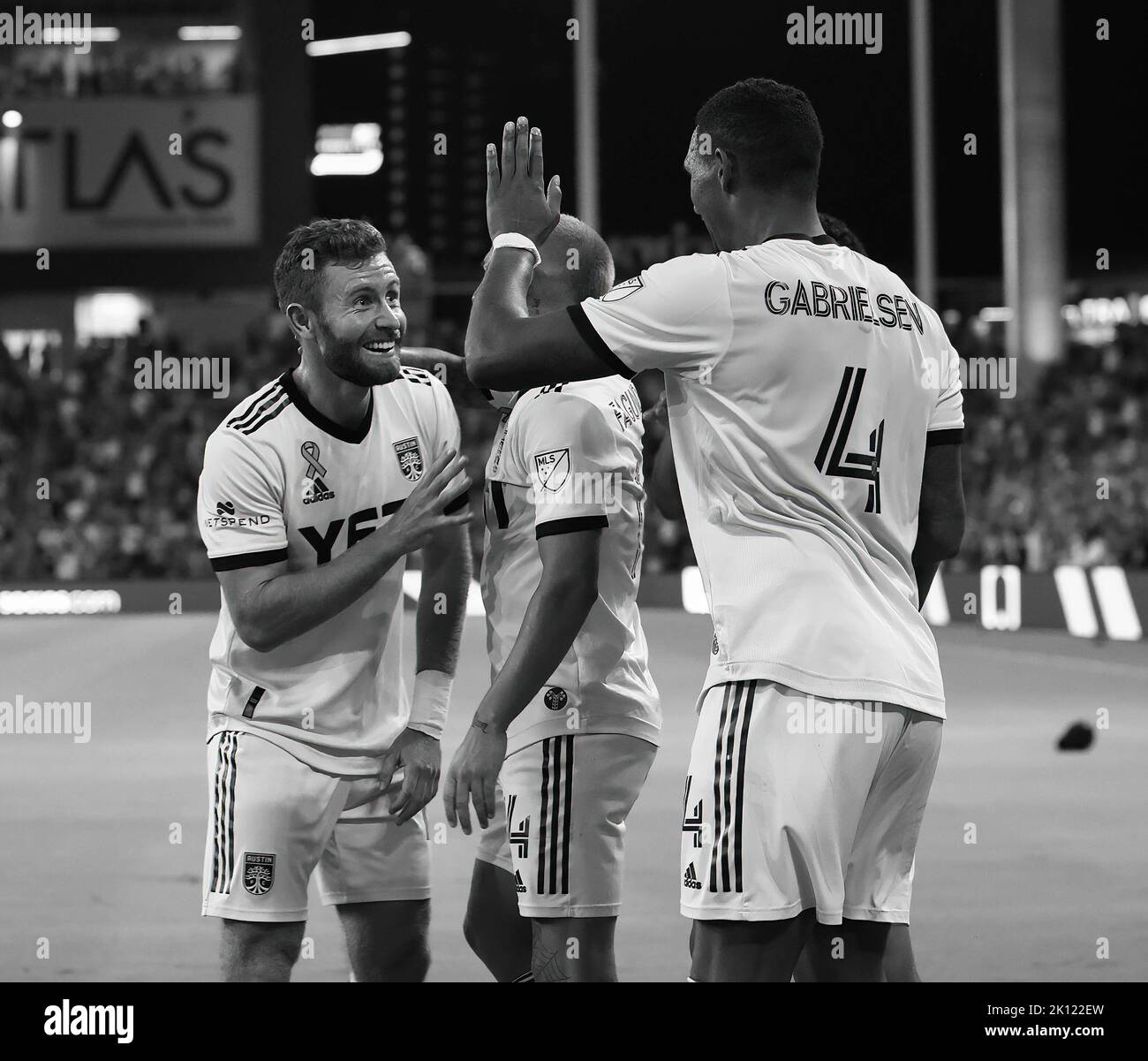 Austin, Texas, USA. September 14, 2022: Austin FC forward Jon Gallagher ...