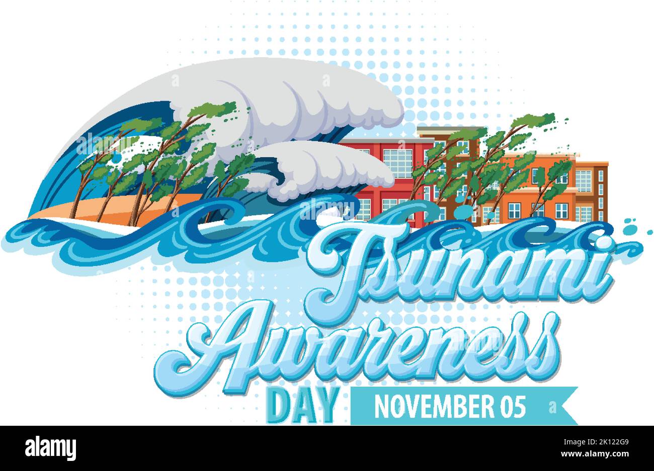 World tsunami awareness day banner hi-res stock photography and images ...