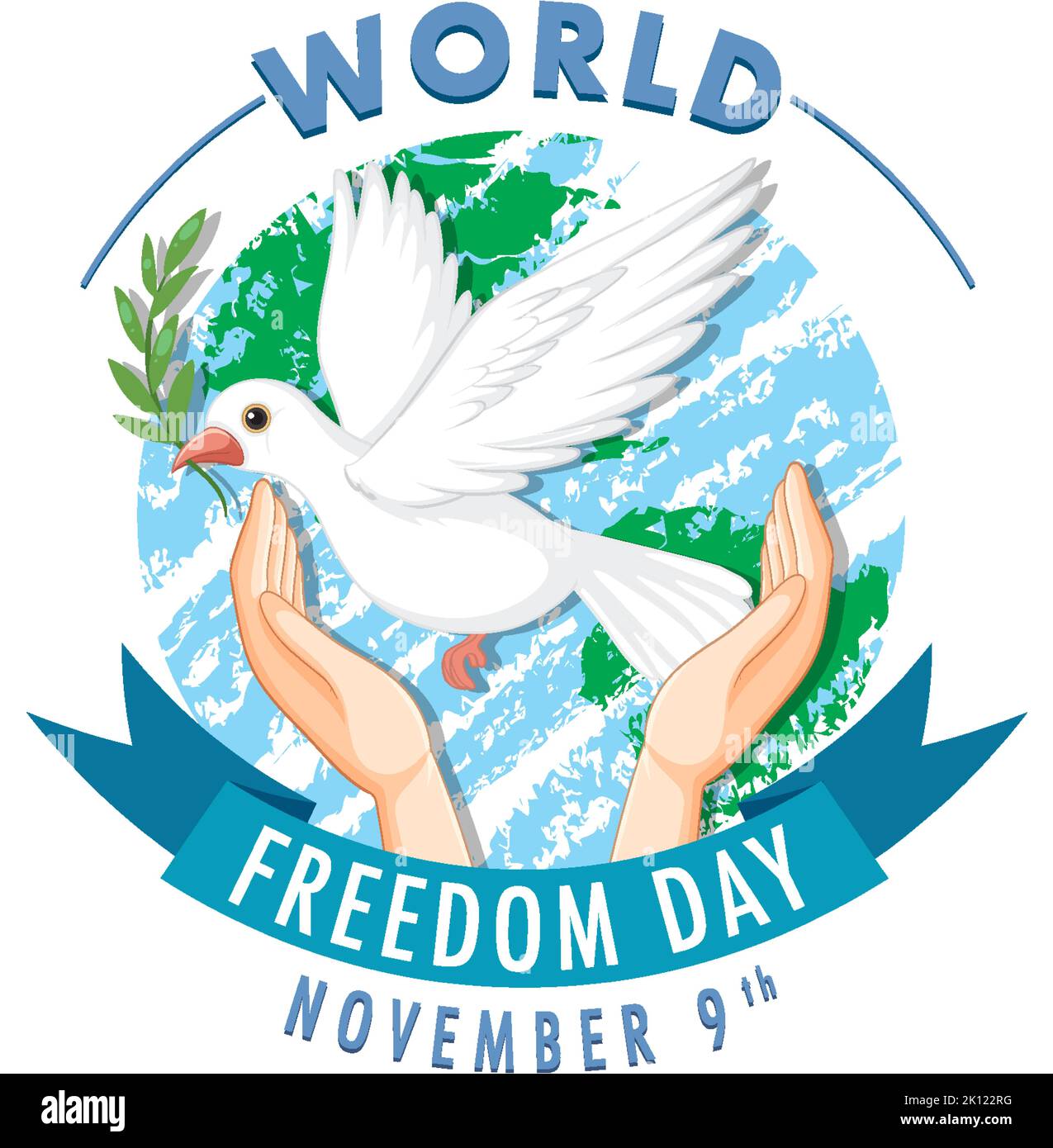 World Freedom Day Banner Design illustration Stock Vector Image & Art ...