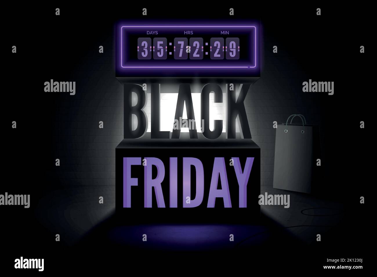 Timer beams Stock Vector Images - Alamy