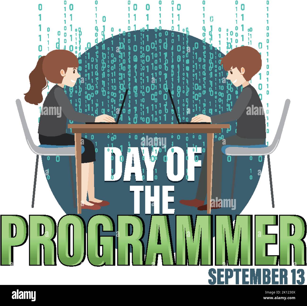 Cartoon programmers vector vectors hi-res stock photography and images - Alamy