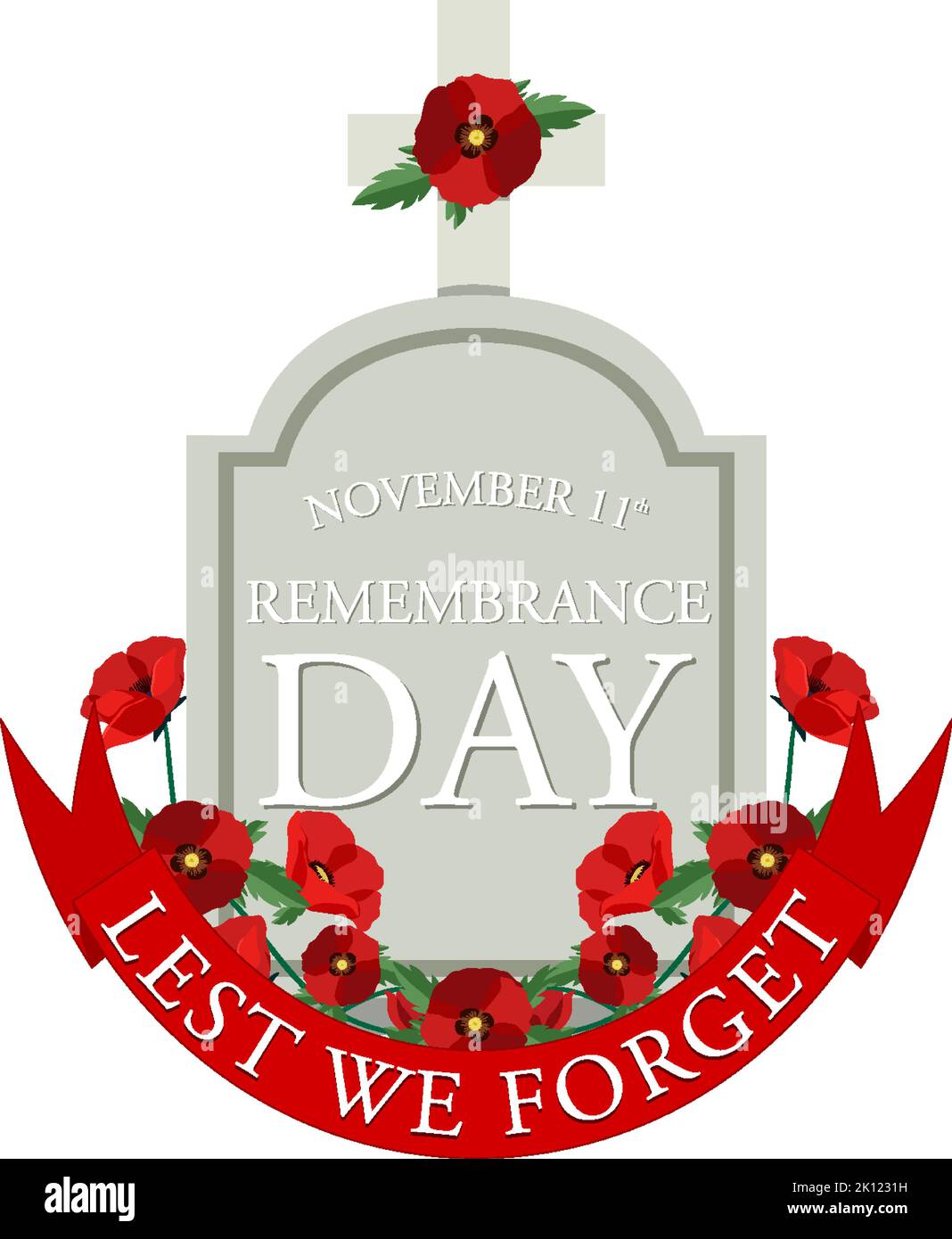 Remembrance Day Logo Design illustration Stock Vector Image & Art - Alamy