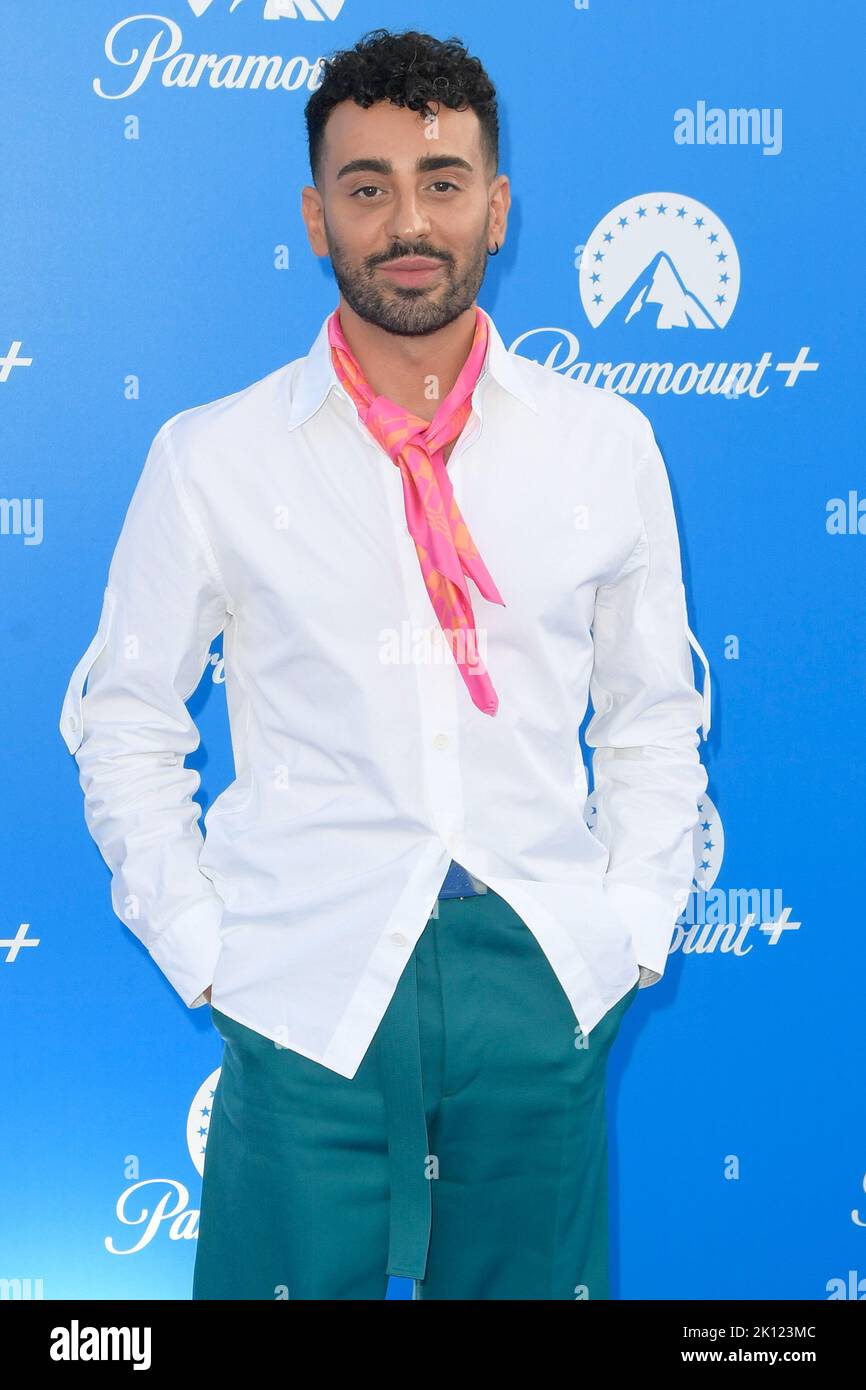 Stefano Guerrera attends the Paramount plus channel blu carpet at ...