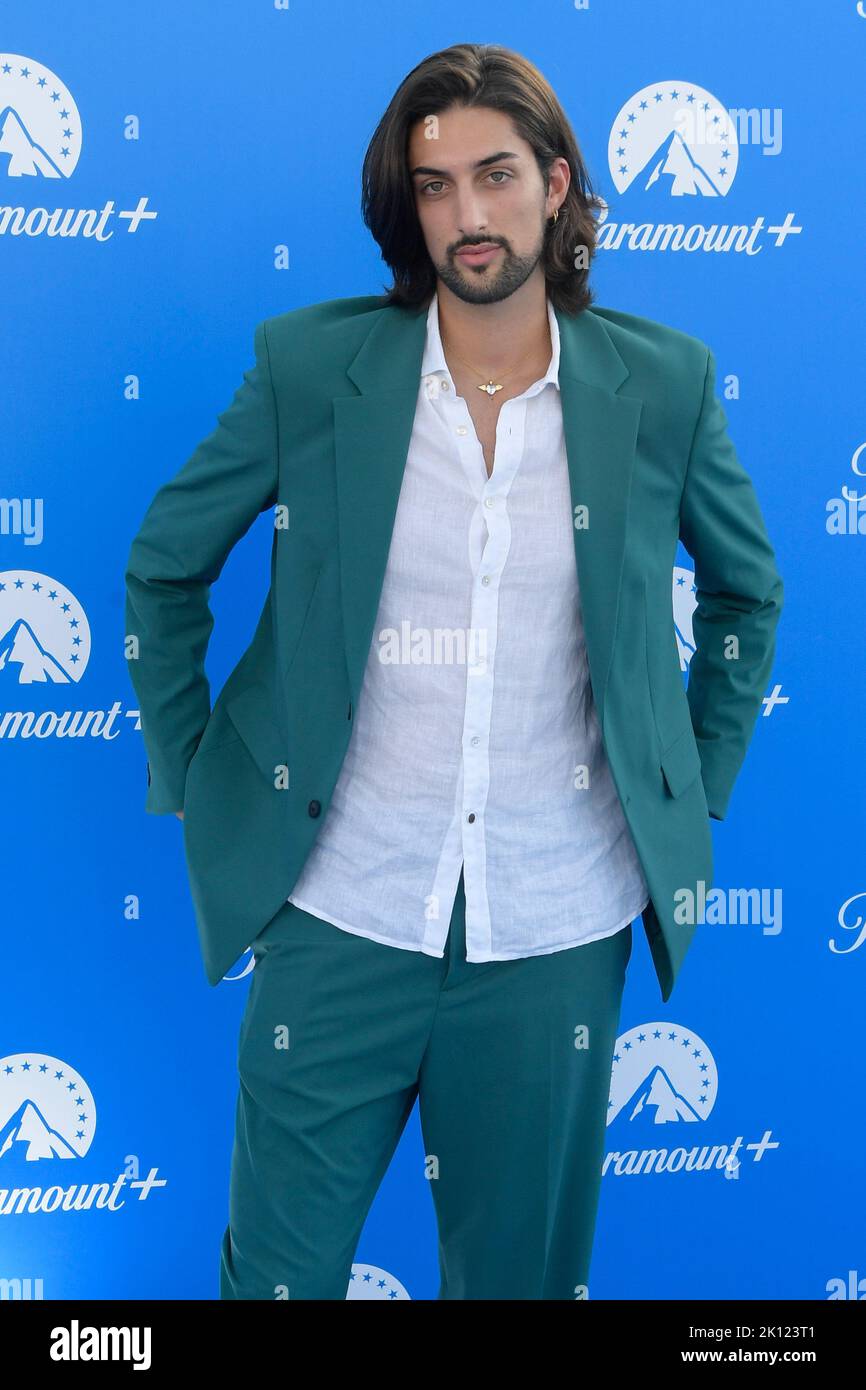 Rome, Italy. 14th Sep, 2022. Rocco TNL attends the Paramount plus ...