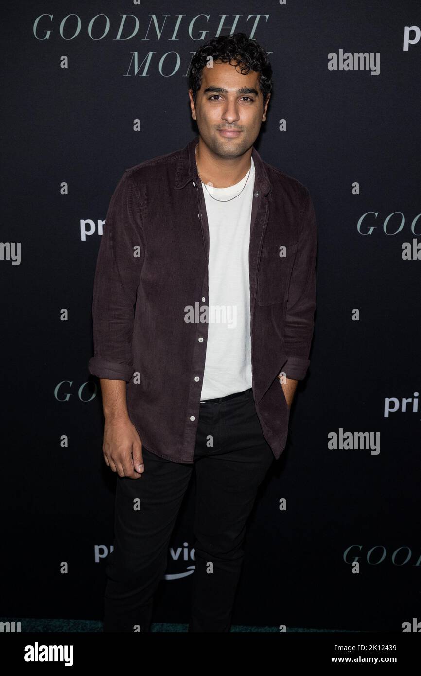 New York, USA. 14th Sep, 2022. Jamen Nanthakumar attends the NYC ...