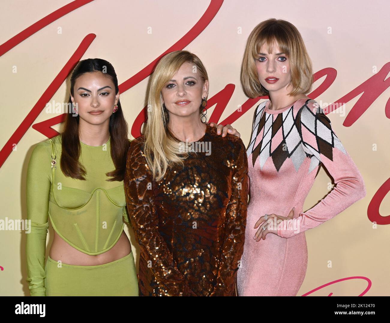 Los Angeles, USA. 14th Sep, 2022. Camila Mendes, Sarah Michelle Gellar ...