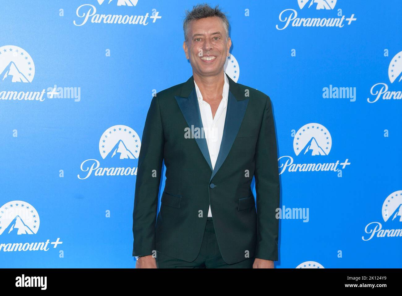 Ivan Cotroneo attends the Paramount plus channel blu carpet at ...