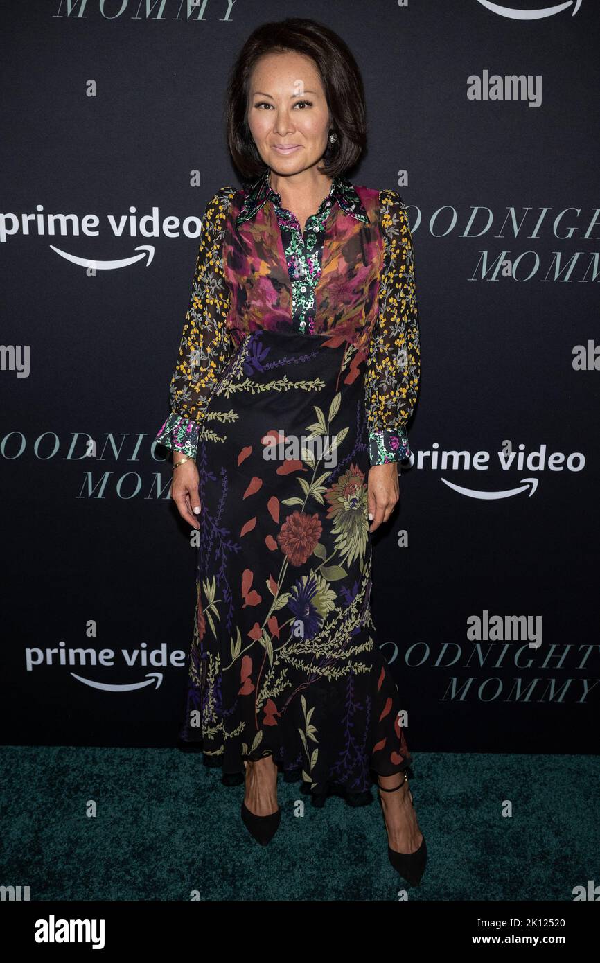 New York, USA. 14th Sep, 2022. Alina Cho attends the NYC premiere of ...