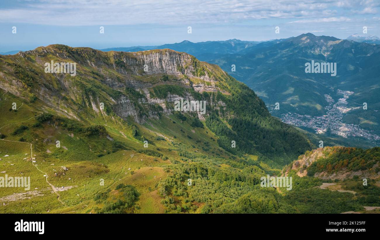 Alpine Meadows Trail, Krasnaya Polyana Resort. Alpine Meadows Walking ...