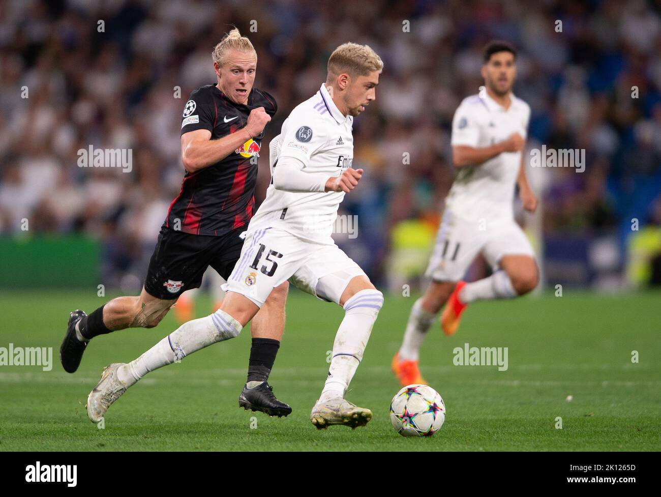 Madrid, Spain. 14th September 2022; Santiago Bernabeu, Madrid, Spain ...