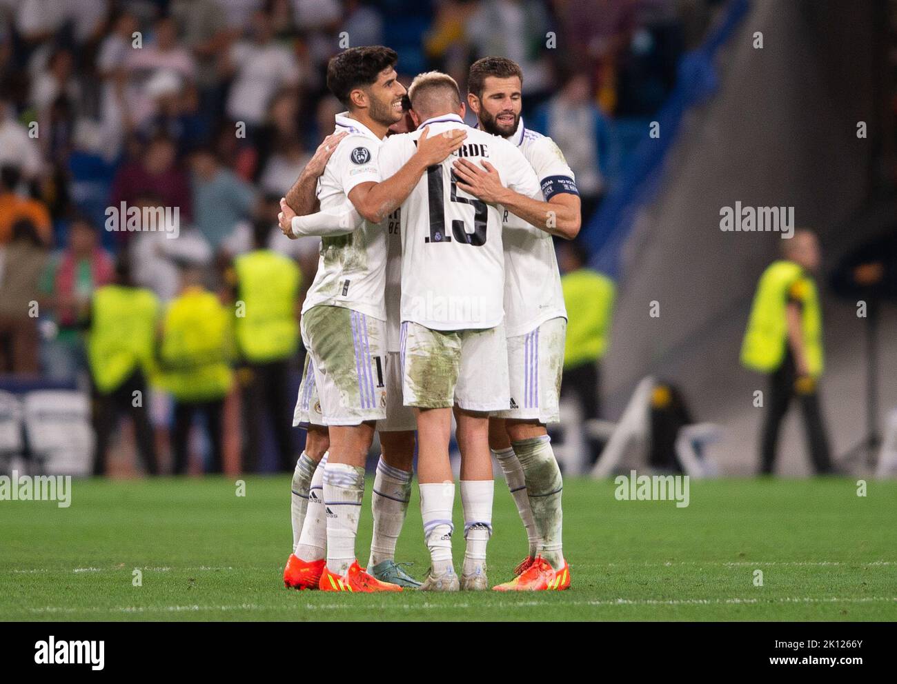 Madrid, Spain. 14th September 2022; Santiago Bernabeu, Madrid, Spain ...